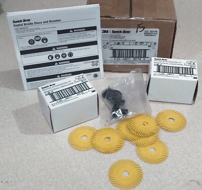3M 30118 Radial Bristle Disc Thin Bristle 2" x 3/8" Grade 80 Box of 80 | eBay