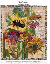 Octopus Garden Collage Quilt Pattern by Laura Heine of Fiberworks for ...
