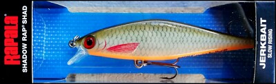 RARE RAPALA SHADOW RAP SHAD SDRS 9 cm SPECIAL RFSH (Redfin Shiner ...