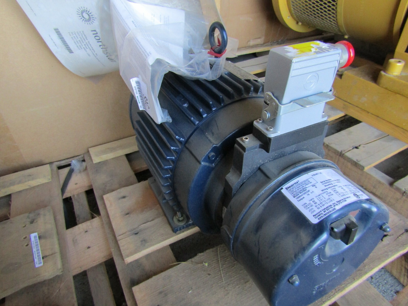 Marathon Blue Max BVB182THTS8048AP Motor 3HP W/ Stearns Brake ...