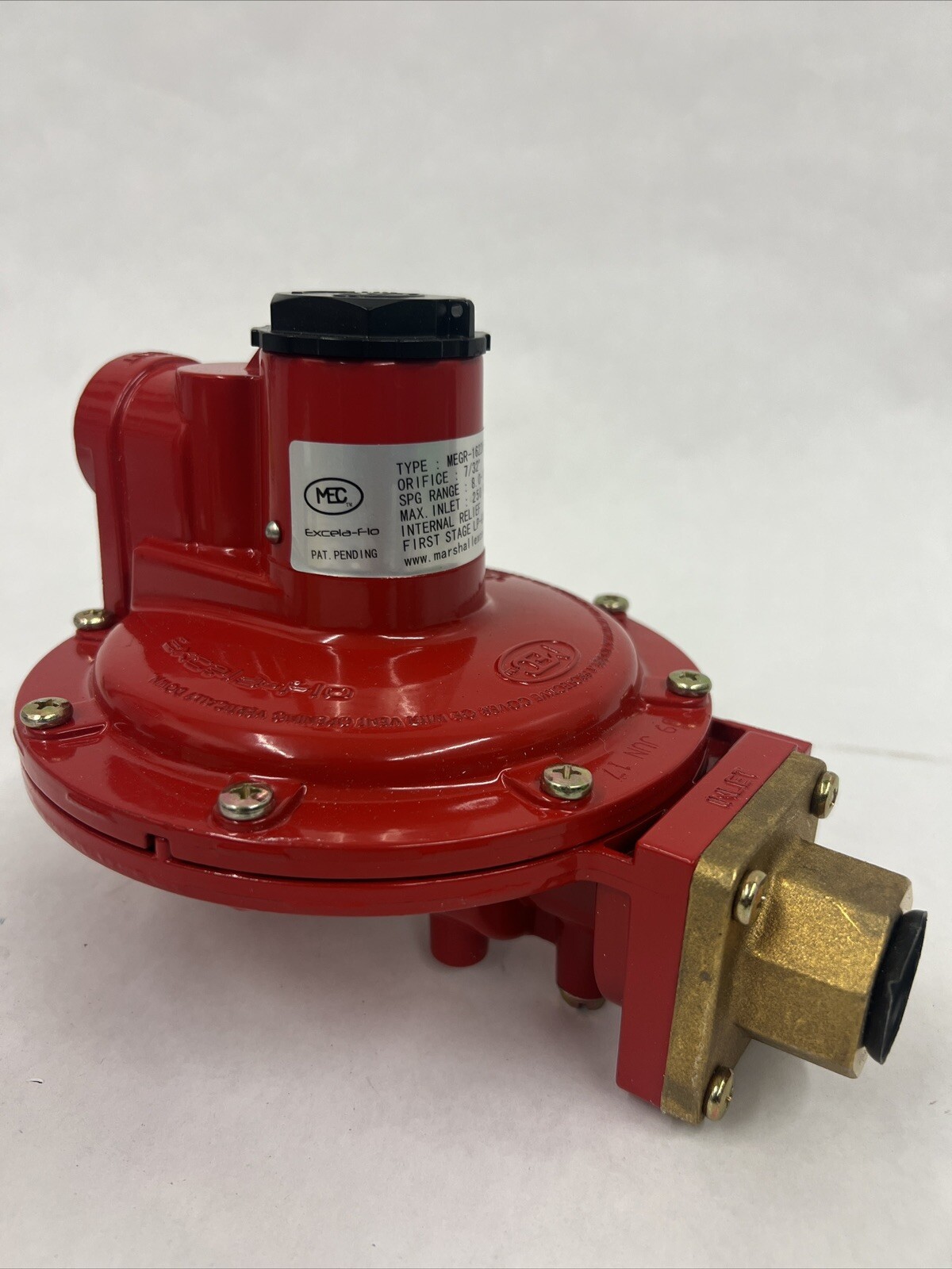Industrial Gas Control Regulator RGHyper-Balanced Diaphragm First Stage ...