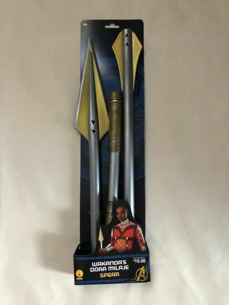 Marvel Black Panther Wakanda Dora Milaje Spear Plastic Costume Prop Toy ...