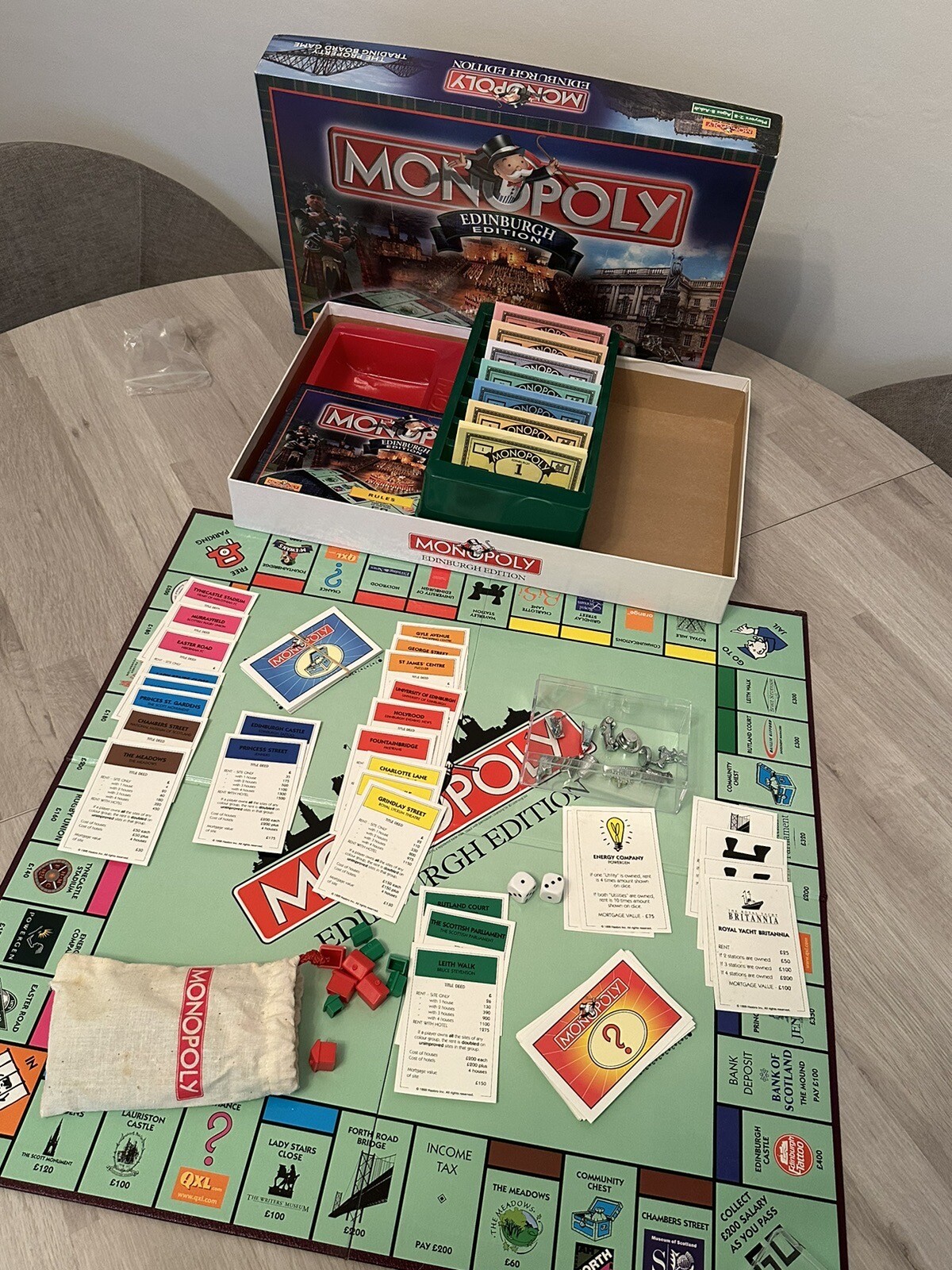 Monopoly Edinburgh Edition Complete | eBay
