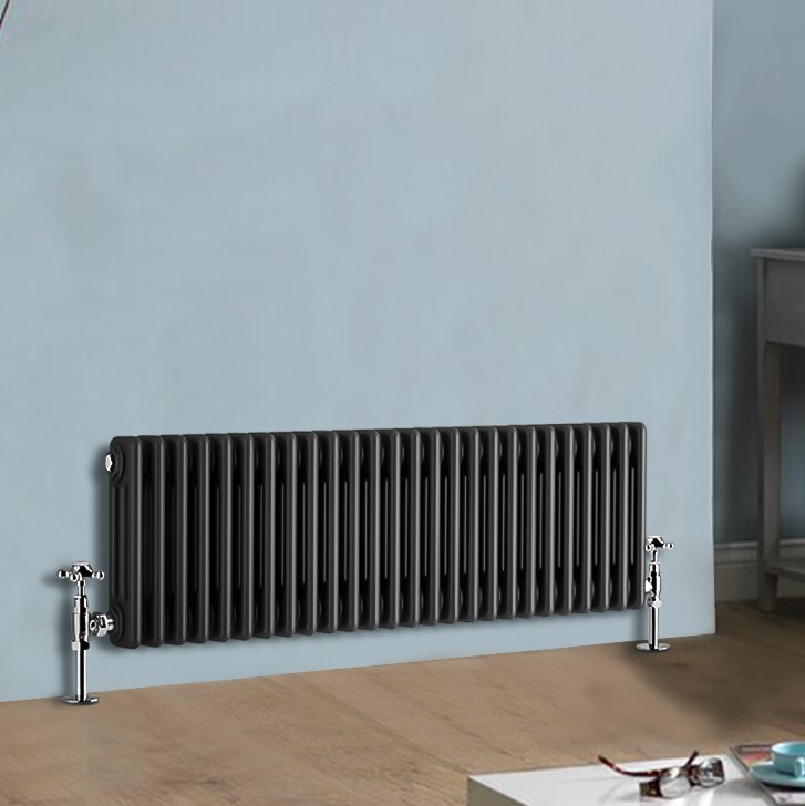 Anthracite White Black Traditional Cast Iron Style Radiator 2 3 4 ...