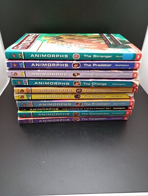 Animorphs Book Lot Of 10: 3'5'7'11,13,15,23'31'37 Vintage PB Scholastic ...