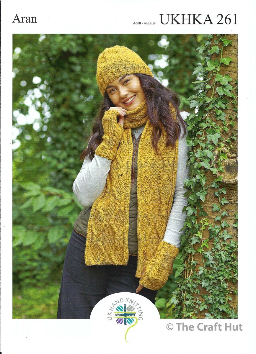 Hand Knit Scarf Pattern