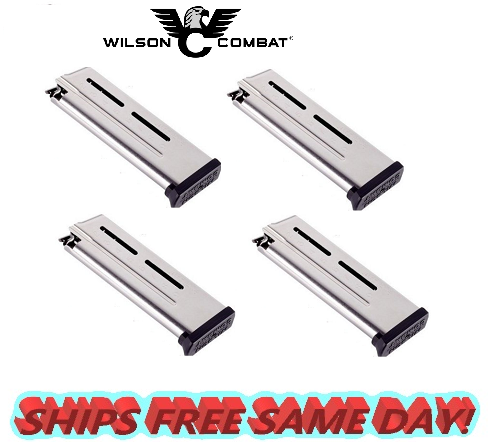 Wilson Combat FOUR PACK 1911 ETM, 9mm, Compact, 9 Round Magazines # 500 ...
