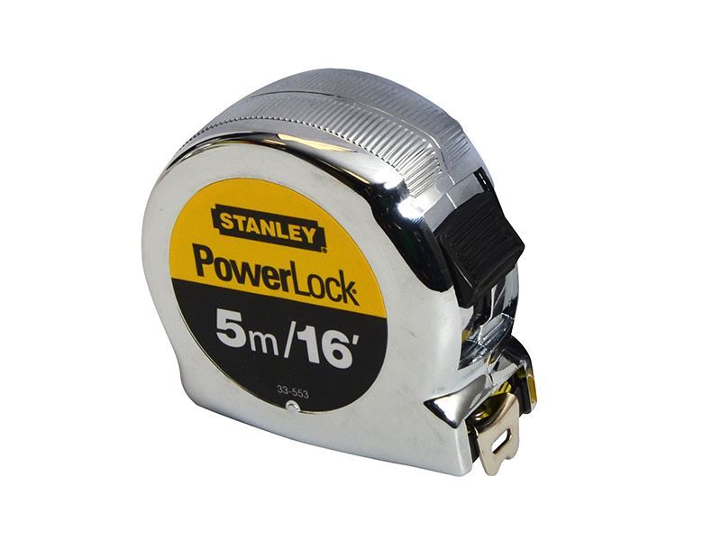 Stanley Tools - Powerlock Classic Tape 5m/16ft (Width 19mm) - 0-33-553 ...