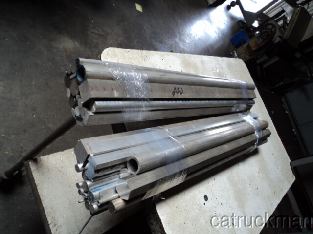 Selection of Aluminum Alloy Bar Stock 22" Long 13.3# mostly 6061-T6 | eBay