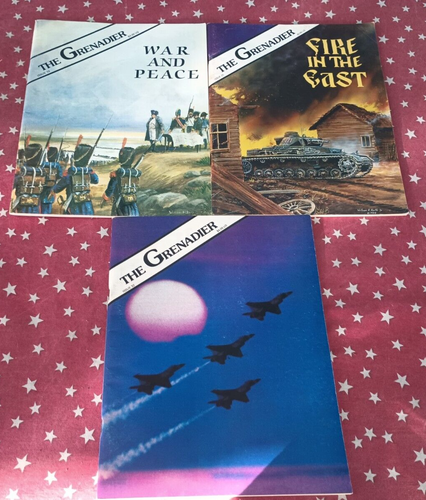 The Grenadier Wargaming Board Gaming Magazine 3 Issues with Europa ...