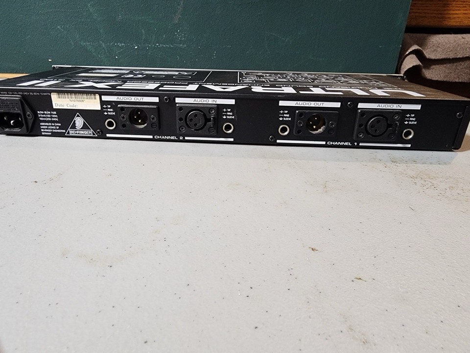 ULTRAFEX II EX 3100 BEHRINGER Multiband Sound Enhancement Processor | eBay