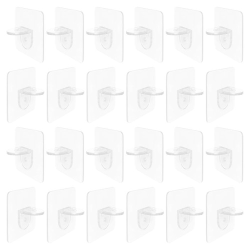 24 Pcs Shelf Pins for Wood Shelving Cabinet Support Pegs Kitchen | eBay ...