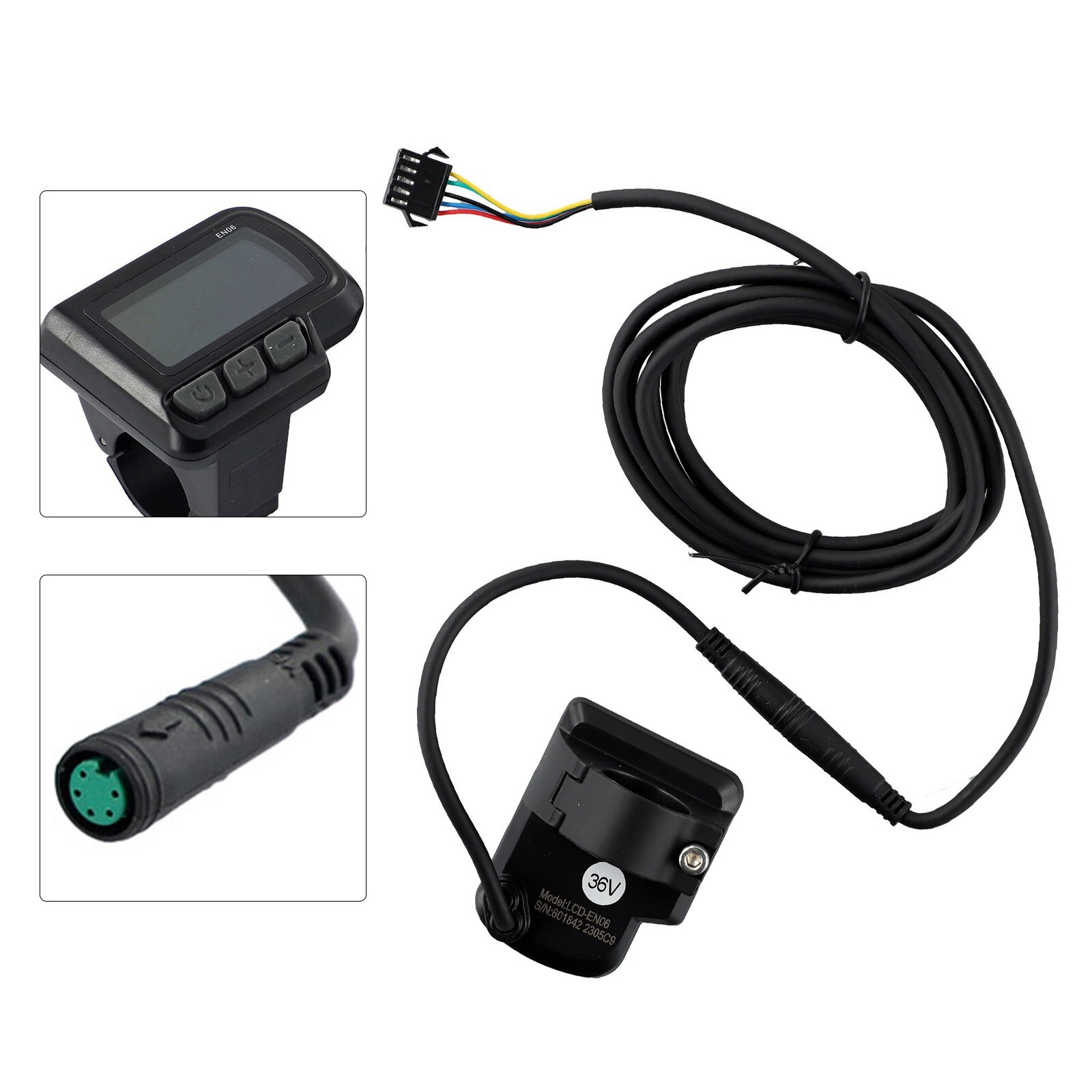 EN06 LCD Display Control Panel for Electric Scooter Bike Accessible ...