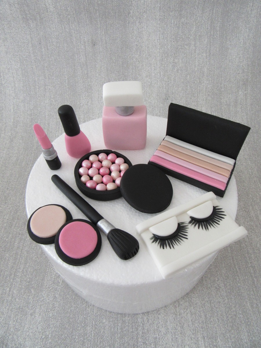 Make Up Edible Cake Toppers | Saubhaya Makeup