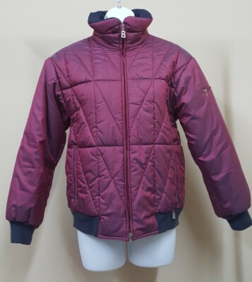 Vintage Bogner Retro Down Puffer Puff Ski Jacket Coat Womens S Metallic ...