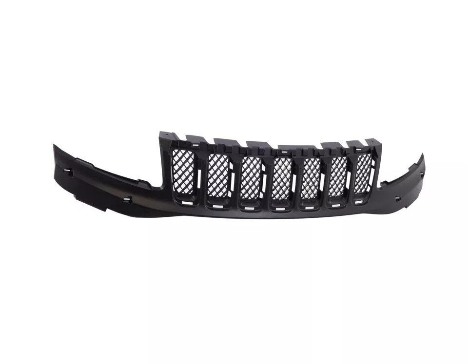 NEW FRONT GRILLE ASSEMBLY BLACK PLASTIC FOR 2011-2017 JEEP COMPASS ...