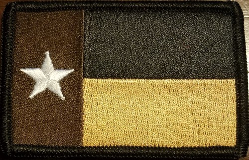 Texas State Flag Patch W/ Hook Adhesive Fastener Tactical Tex Emblem #24 | eBay