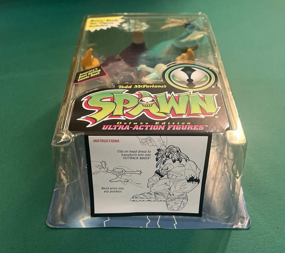 Spawn Series 4 The Maxx Action Figure w/White Isz (1996) - Sealed ...