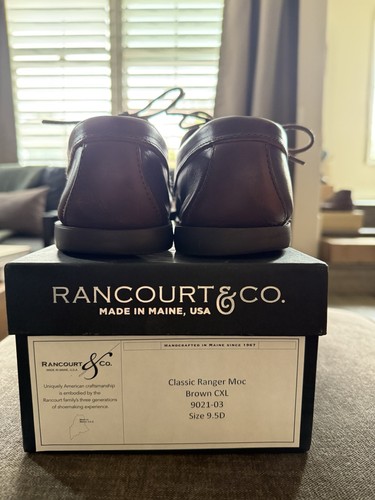 Rancourt Classic Ranger Moc | Brown CXL | Size 9.5D | eBay