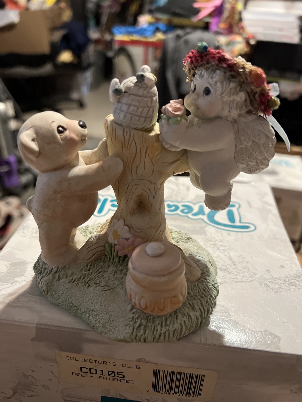 Dreamsicles Collectible Bee-Friended Cherub Angel Figurine Bear CD105 ...