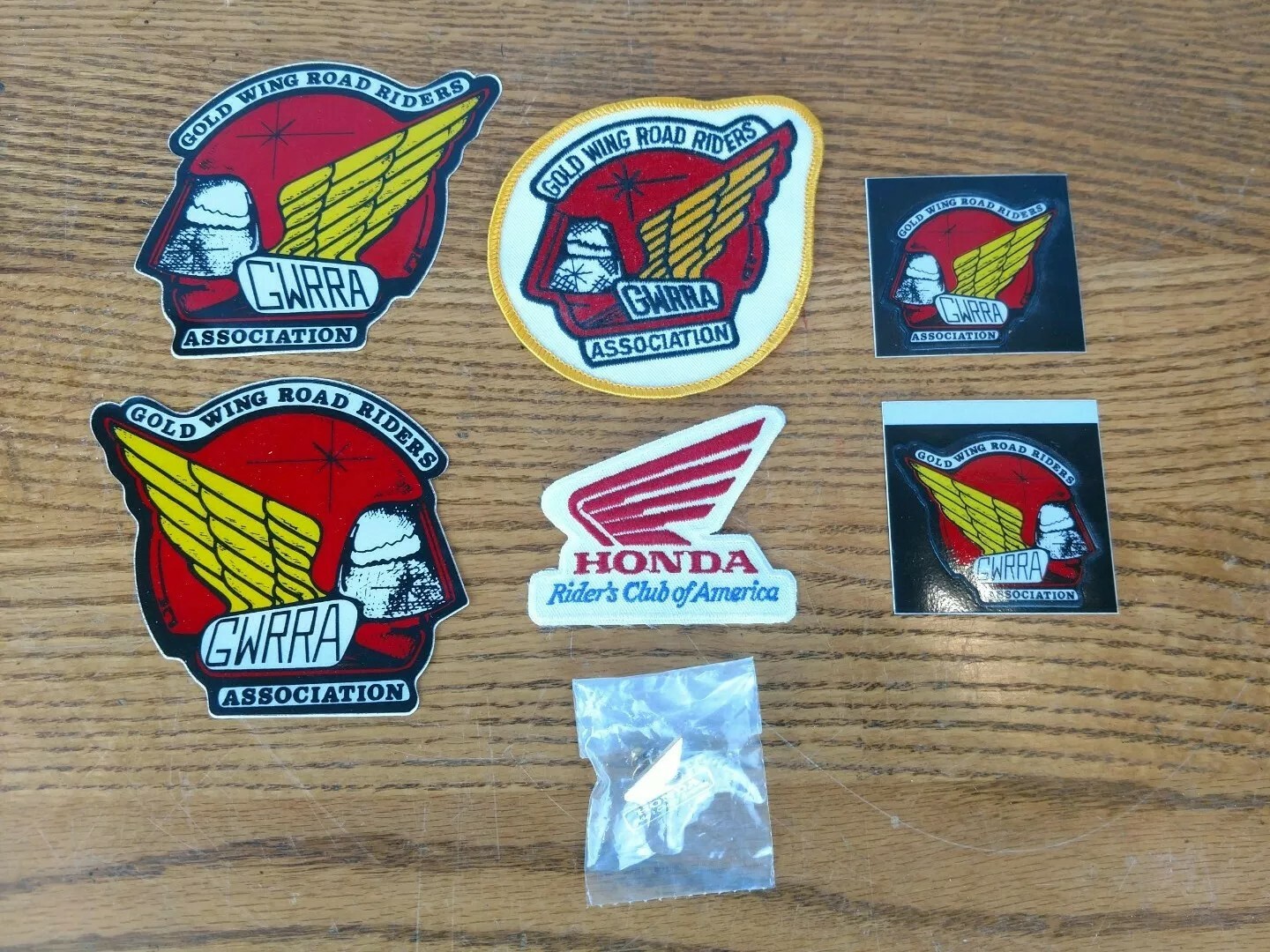 Honda Goldwing Riders Club Patches Stickers Pin | eBay