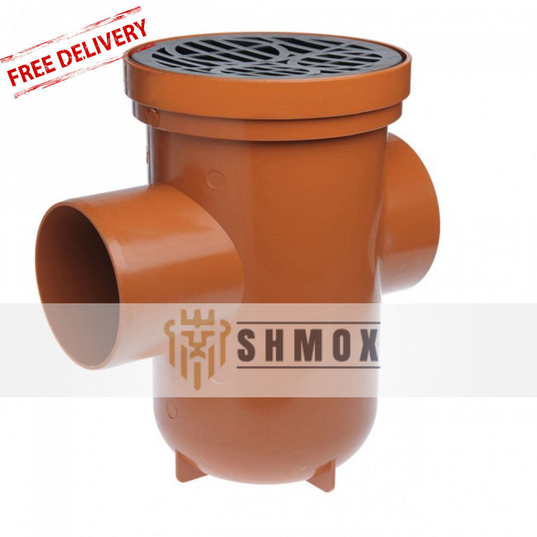 Underground Drainage 110mm Back Inlet Rodable Gully | eBay UK