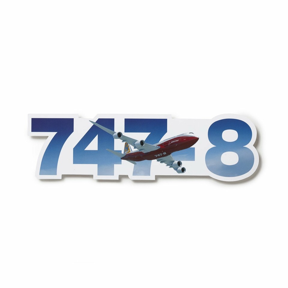 Boeing 747- 8 Sticker Tool Box Decal Sticker A&P Pilot Aircraft ...