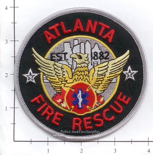 Georgia - Atlanta GA Fire Rescue Dept Patch | eBay
