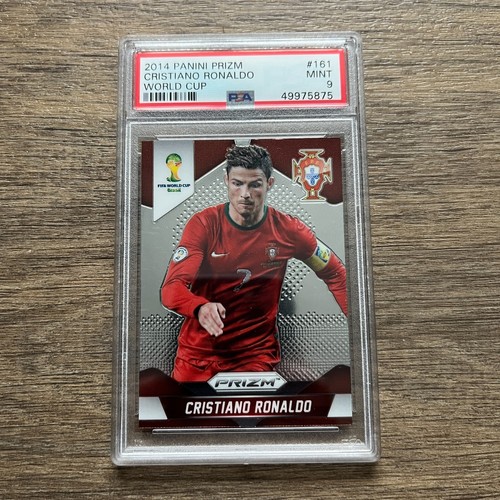Cristiano Ronaldo Rookie Card PSA 9 Panini Prizm Portugal World Cup ...