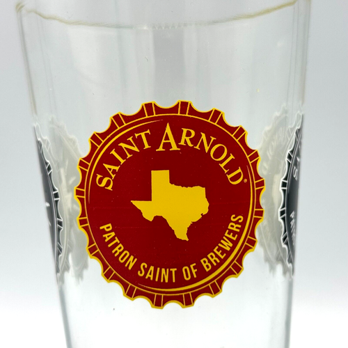 Saint Arnold Brewing Yummy Root Craft Beer Pint Glass | eBay