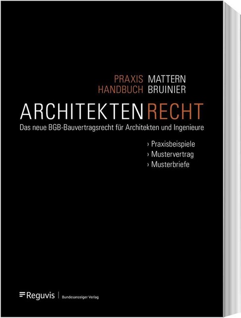 Praxishandbuch Architektenrecht von David Mattern (2019, Taschenbuch ...