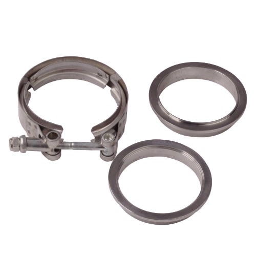 4 Inch 4" V Band Clamp 304 Stainless Steel For Flanges Exhaust Pipes ...