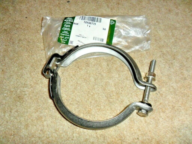 GENUINE JAGUAR XE-XF F-PACE 2.0 DIESEL 2017 EXHAUST FILTER CLAMP ...
