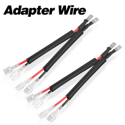 Wiring Harness Adapter Connectors Splitters Dual-Output For LED Light ...
