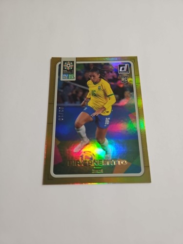2023 Panini Donruss /10 FIFA Women’s World Cup Bia Zaneratto Gold SP RC ...