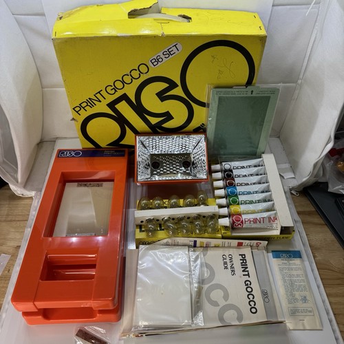 RISO Print Gocco B6 Vintage Japan DIY Screen Printing Kit | eBay