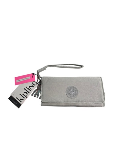 Kipling KI0308 Dynamic Silver Rubi Wallet Trifold Wristlet | eBay