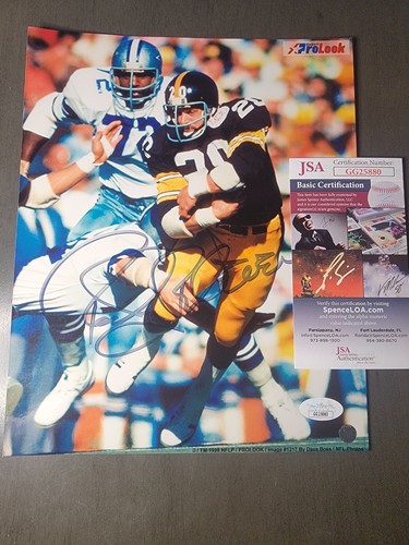 Rocky Bleier Signed Autographed NFL Pittsburgh Steelers 8x10 Photo JSA ...