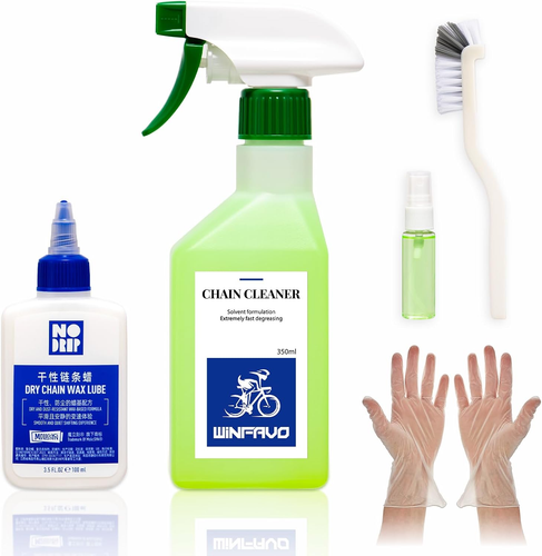Bike Chain Lube and Degreaser: Bike Chain Cleaning Kit Spray Degreaser ...