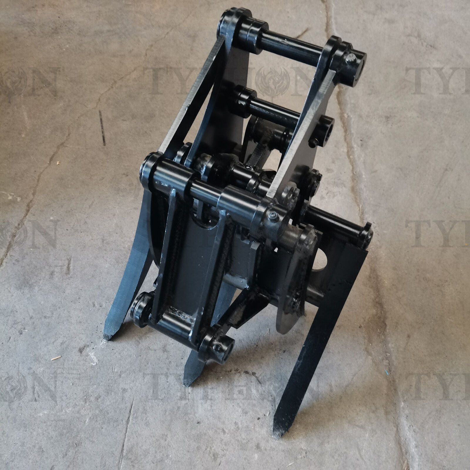 Mini Excavator Attachment Grapple Wide Opening Grabber For 2-3.5 Ton ...