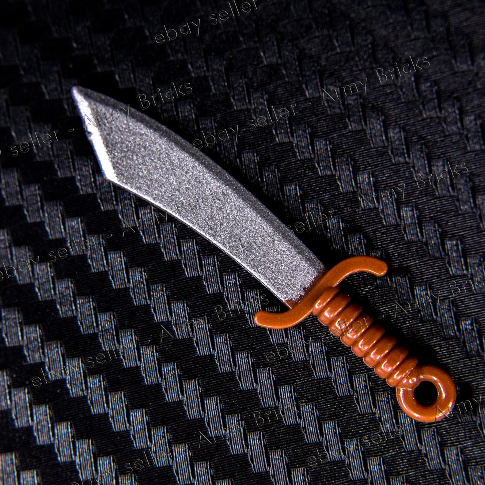 Scimitar Sword for Minifigs • CUSTOM TOY Bricks • Brown & Silver | eBay