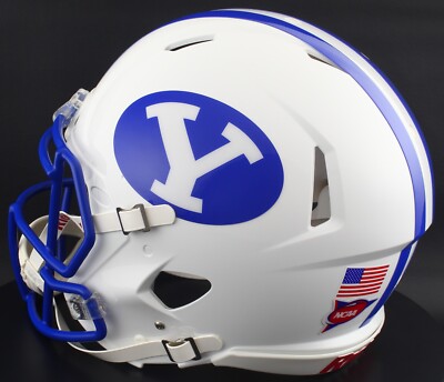 BRIGHAM YOUNG BYU COUGARS NCAA Riddell Speed Full Size AUTHENTIC ...