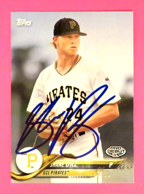 2018 Topps Pro Debut, GCL Pirates - SHANE BAZ - autographed | eBay