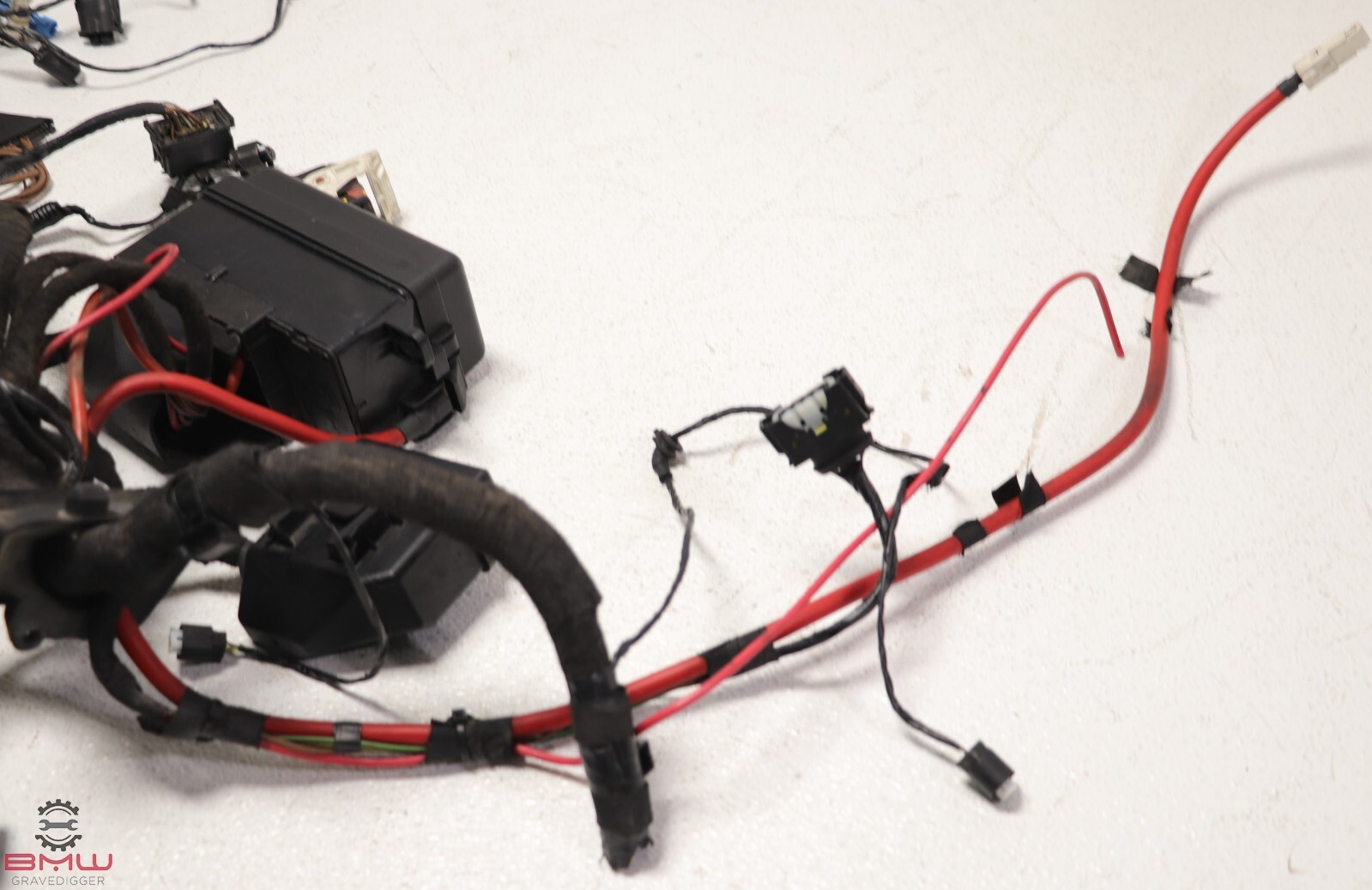 Left Driver Side Headlight Harness Wire ABS Plugs Firewall Front OEM ...