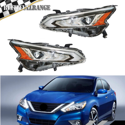 For 2019 2020-2021 Nissan Altima Pair LED Headlights Assembly Passenger ...
