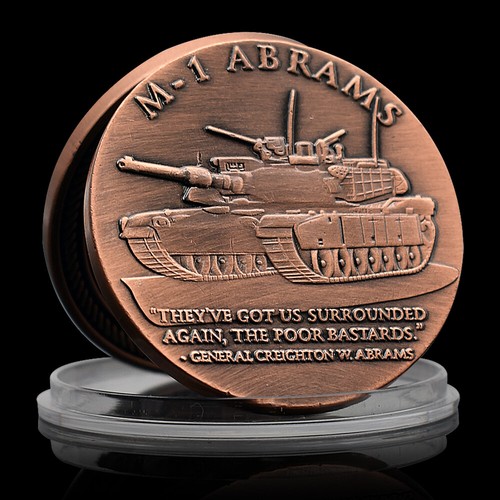 M1 Abrams Main Battle Tanks Copper Coin United States Army Challenge ...