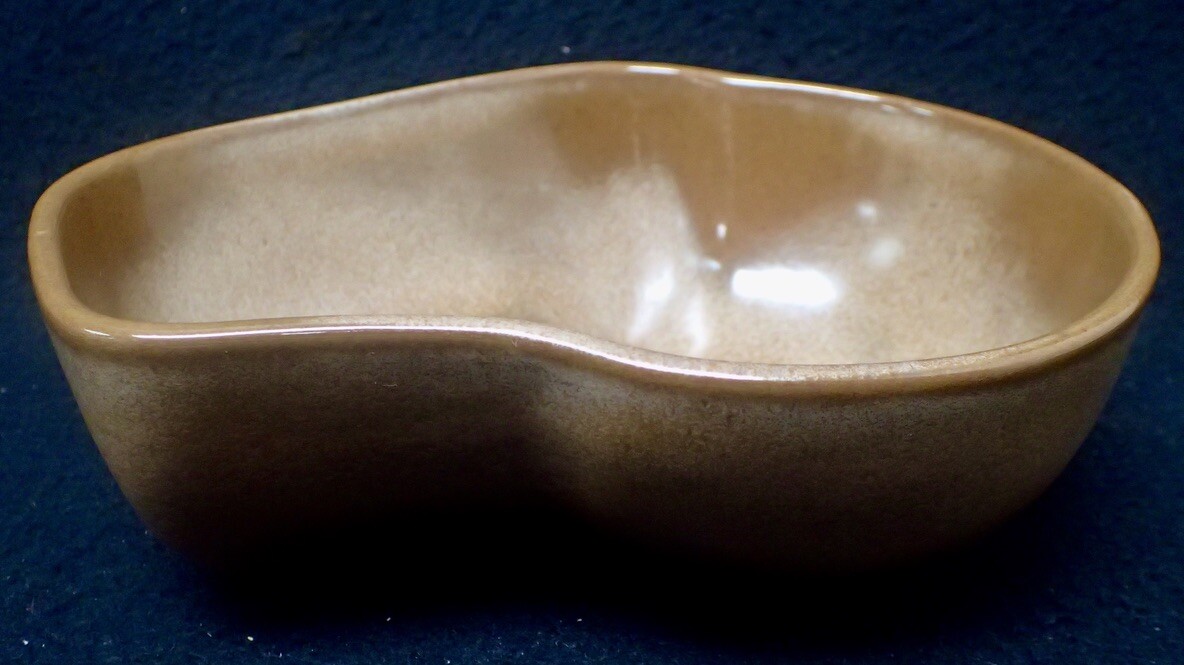 FRANKOMA Pottery # 4N Lazy Bones Bowl Sandy Brown 7 1/2" Vintage | eBay