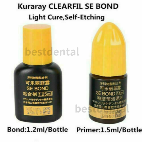 Kuraray Dental CLEARFIL SE BOND light-curing Bonding Primer Self ...