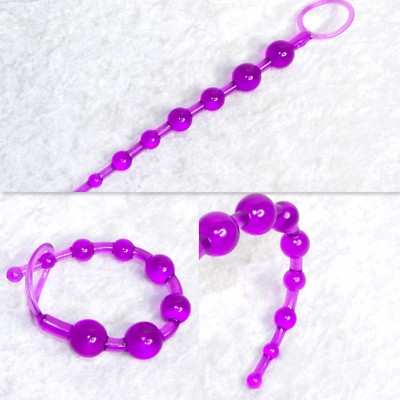 Flexible Anal Beads Butt Plug Beginner Gradulated Beads Unisex Anal ...