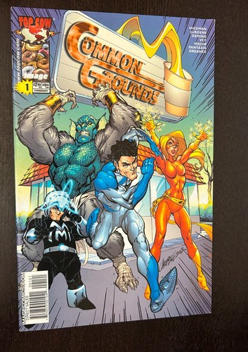 COMMON GROUNDS #1 (Image Comics 2004) -- J Scott Campbell VARIANT -- VF ...